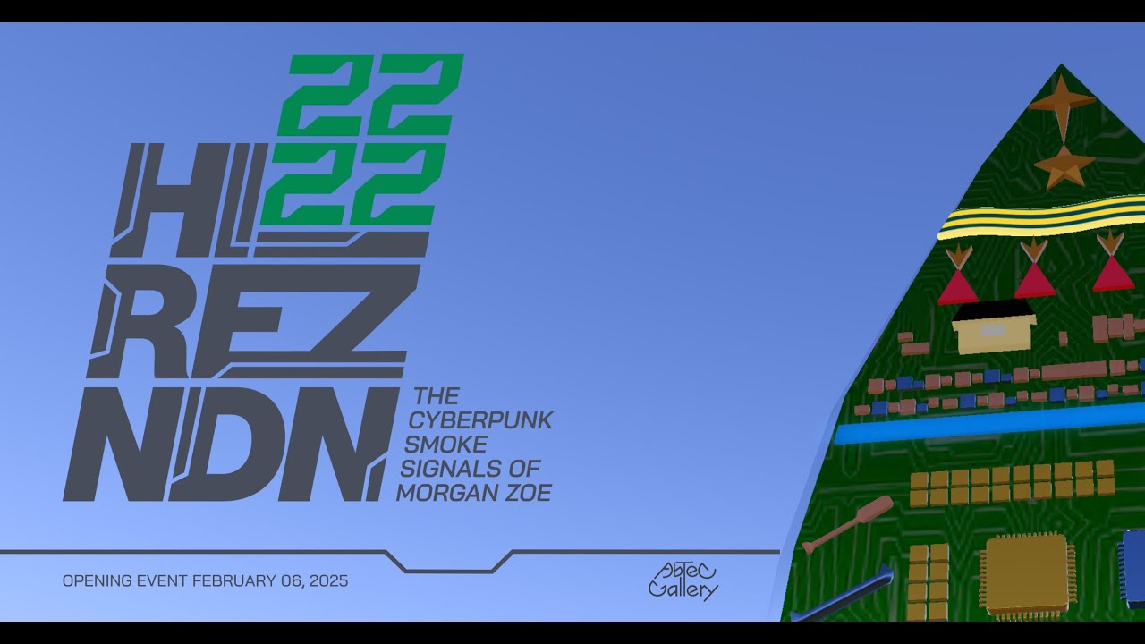 2222 Hi-Rez NDN: The Cyberpunk Smoke Signals of Morgan Zoe - YouTube