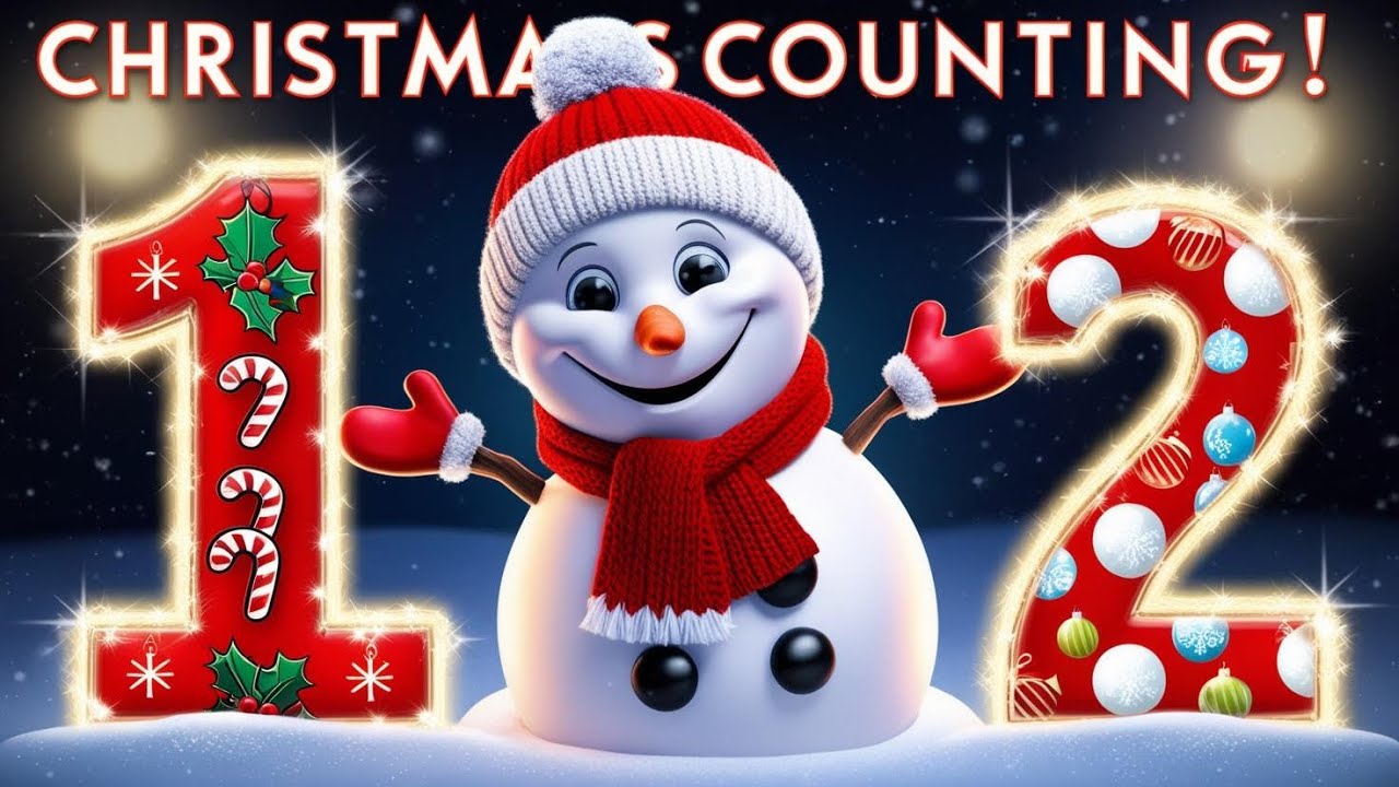 Counting to Christmas Joy! Sing Along with Elves & Reindeer | Christmas ...
