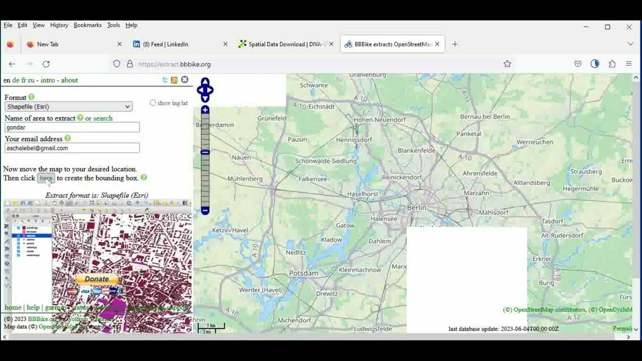 How To Download Shape File Diva Gis Extractbbbike Hdx Youtube