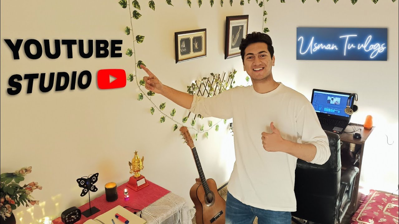 Finally Revealing My Youtube Studio | Professional Setup | 2024 - YouTube