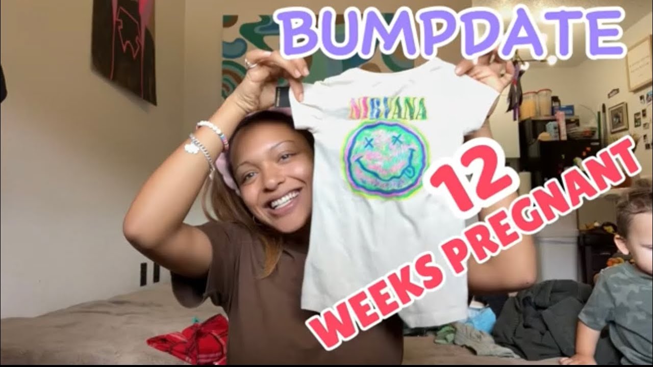 Bumpdate -12 Weeks Pregnant BABY #2 - YouTube
