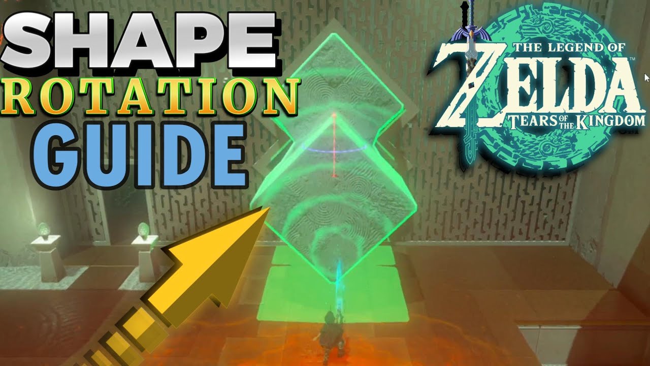 Shape Rotation Shrine Guide : Zelda Tears of the Kingdom - YouTube