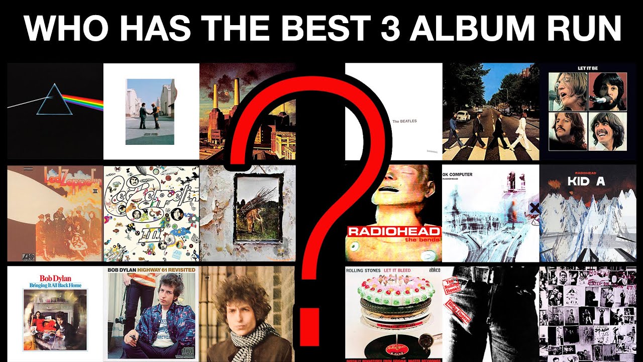 Best 3 Album Runs in Music History - YouTube