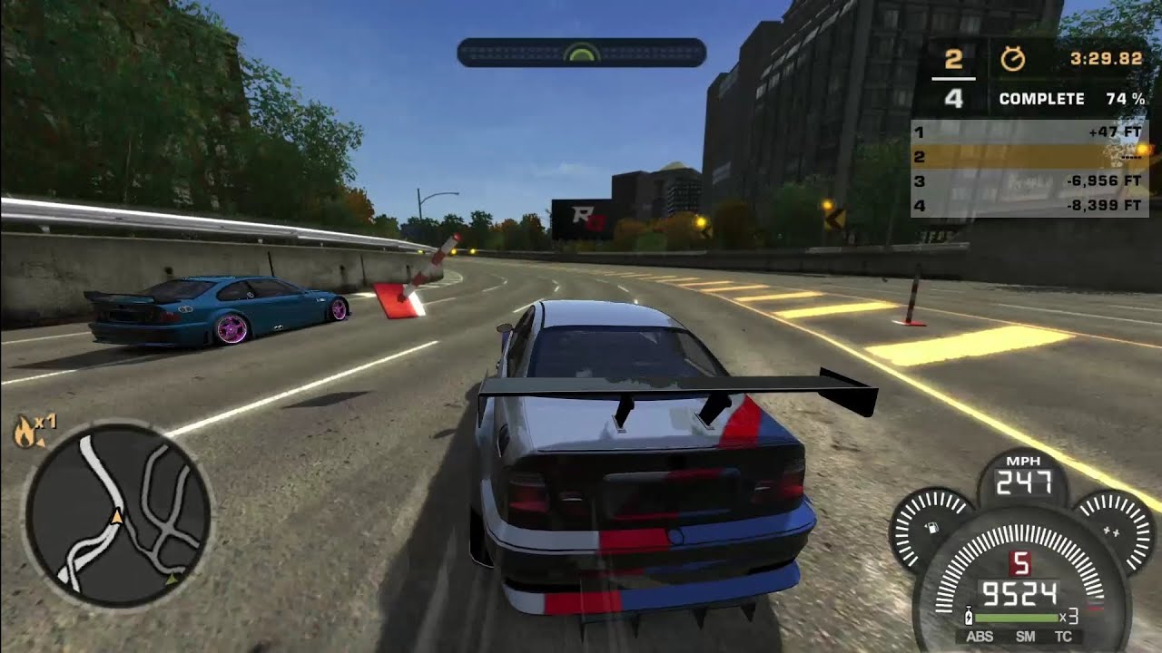 NFS Most Wanted - The hardest AI i ever met - YouTube