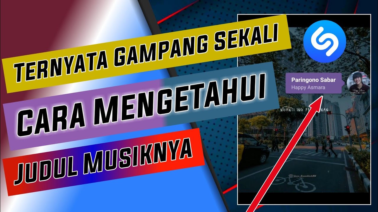 Cara Mengetahui Judul Lagu Dengan Cepat || Shazam - YouTube