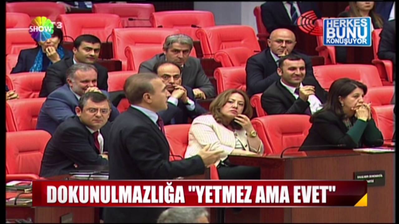 Dokunulmazlığa ''Yetmez ama evet'' - YouTube