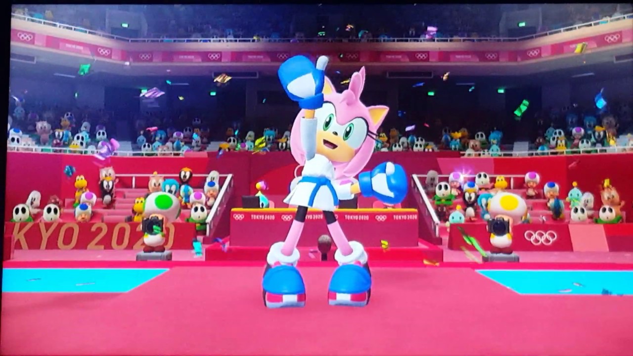 Mario & Sonic Tokyo 2020 Karate #2 (Amy) - YouTube