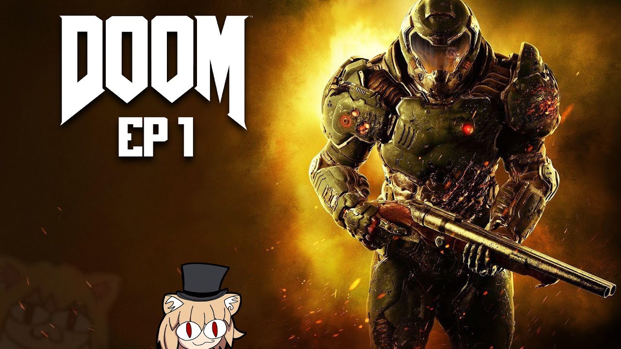 Goofy little guy slays the legions of hell II Doom 2016 #pngtuber # ...