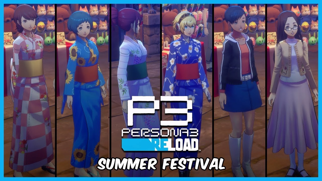 All Summer Festival Scenes - Persona 3 Reload - YouTube