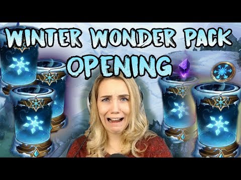 Winter Wonder Pack Opening - YouTube
