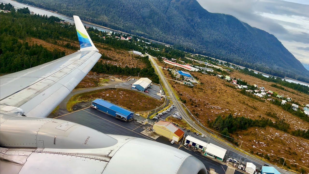 [4K] – Incredible Alaskan Scenery – PSG Takeoff – Alaska – Boeing 737 ...