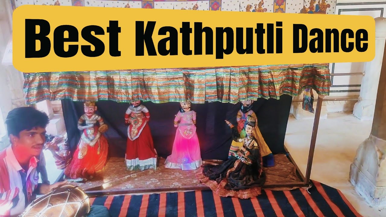 Rajasthani Kathputli Dance | Jaipur | Puppet Show | Hawa Mahal - YouTube