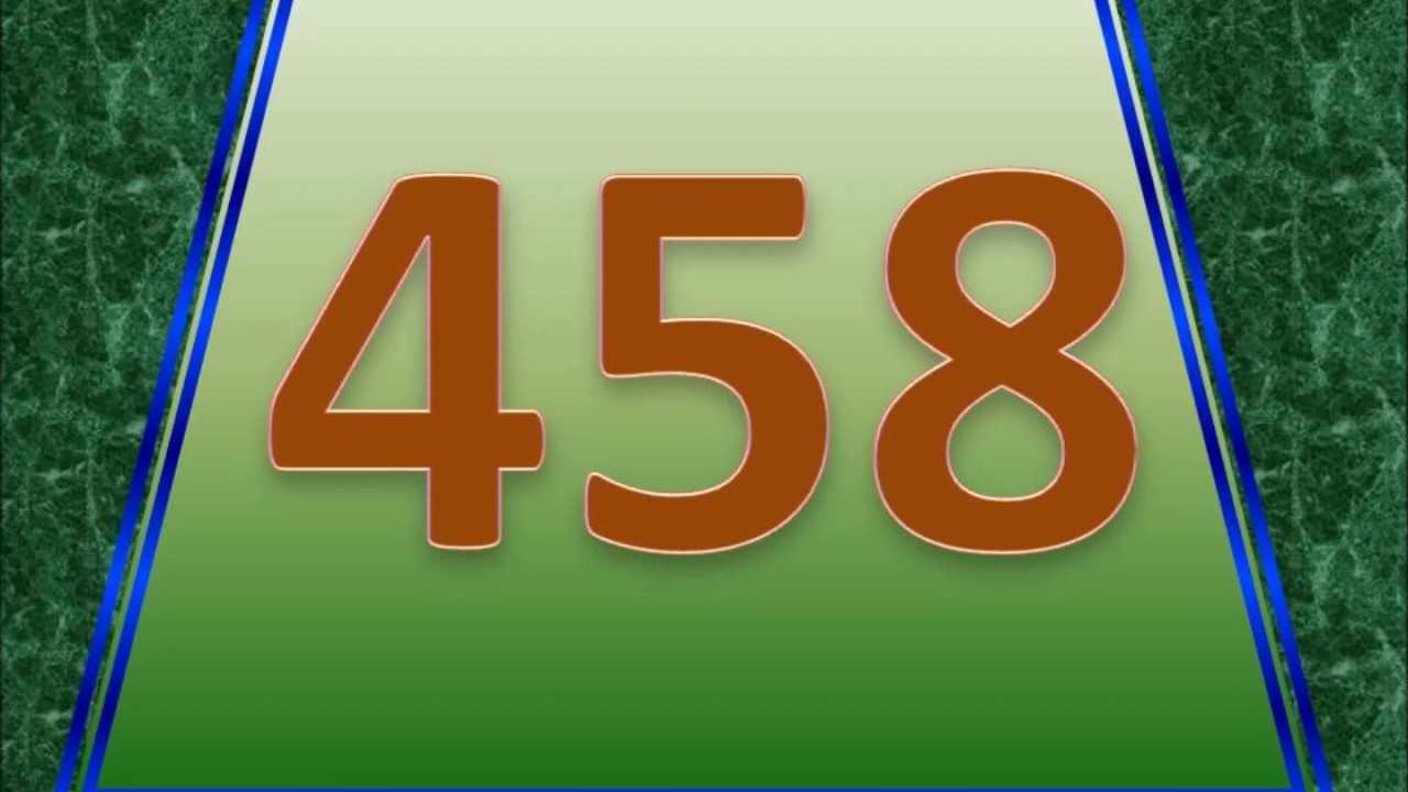 Learn to Write 458/Learning numbers/How to Write 458 - YouTube