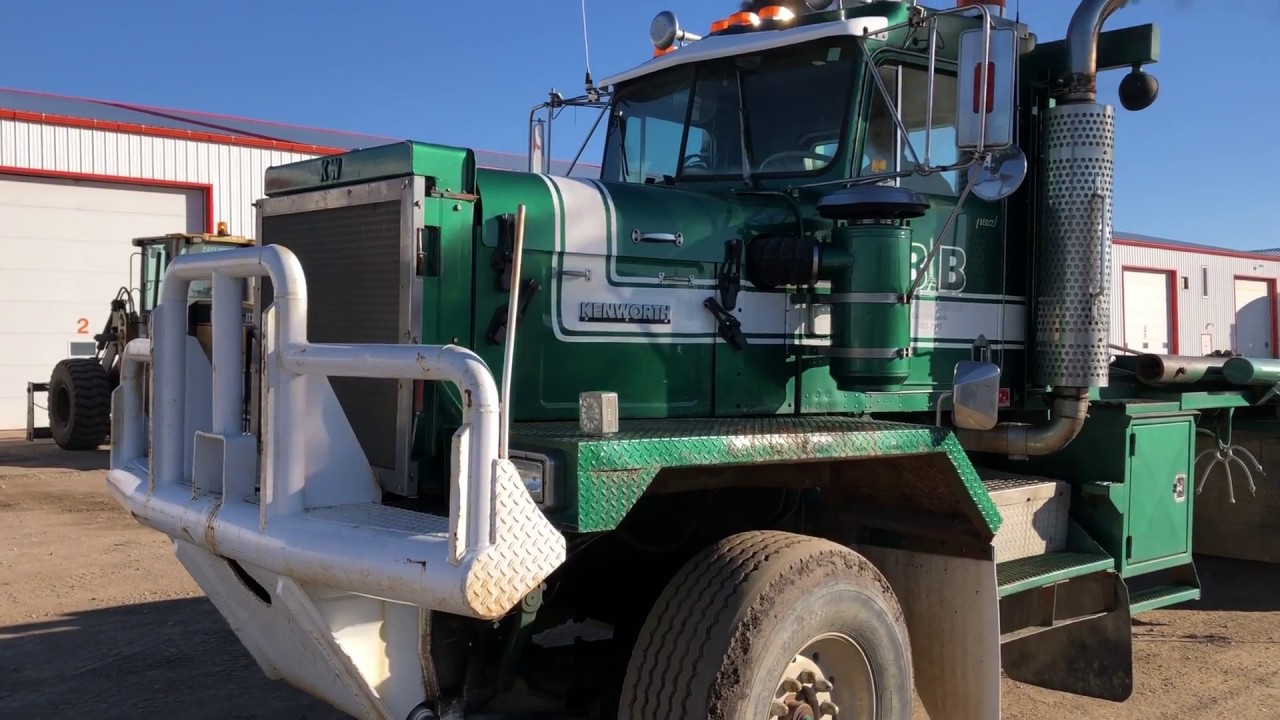 Lot 337 - 1985 Kenworth C520 Bed Truck - YouTube