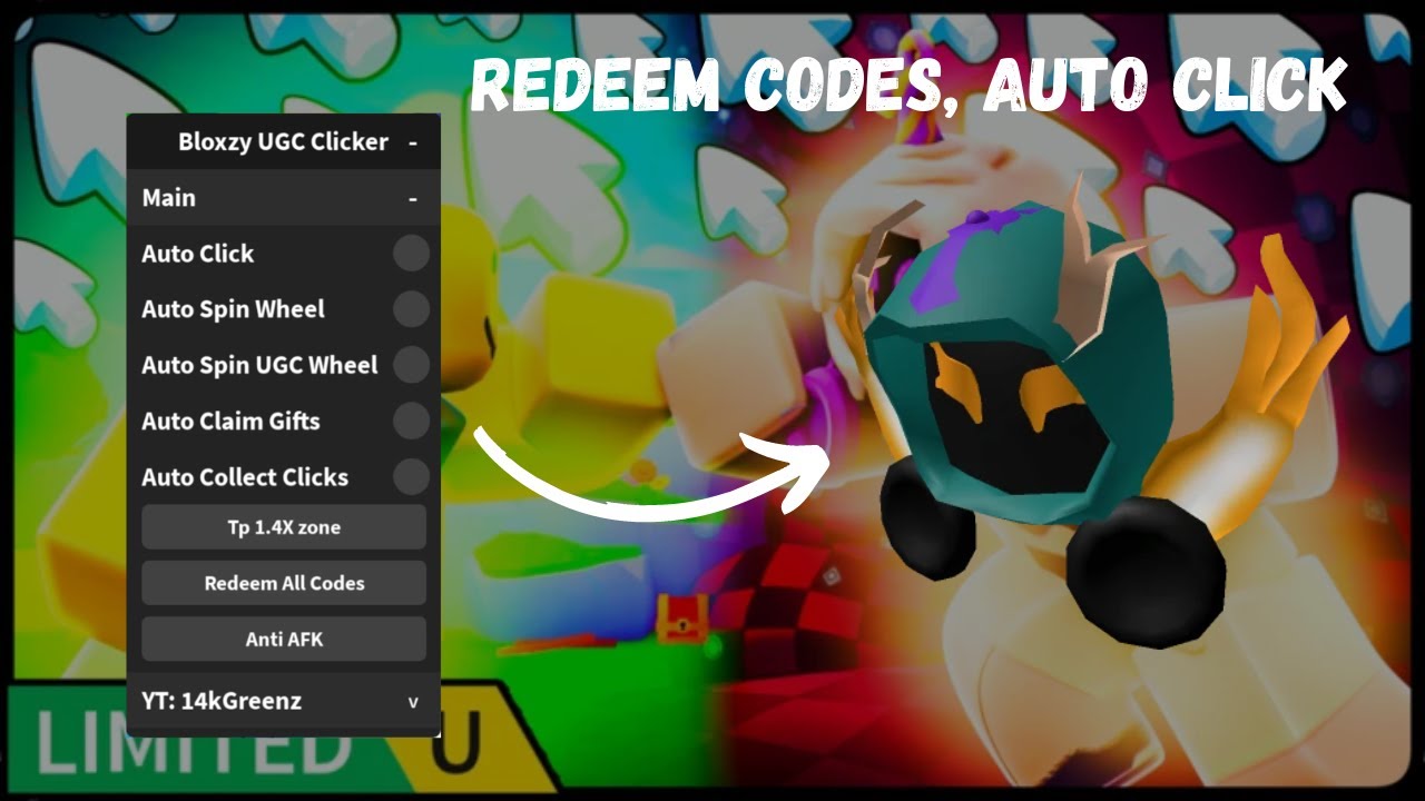 [UGC LIMITED] - BLOXZY FREE UGC CLICKER SCRIPT - REDEEM CODES, AUTO ...