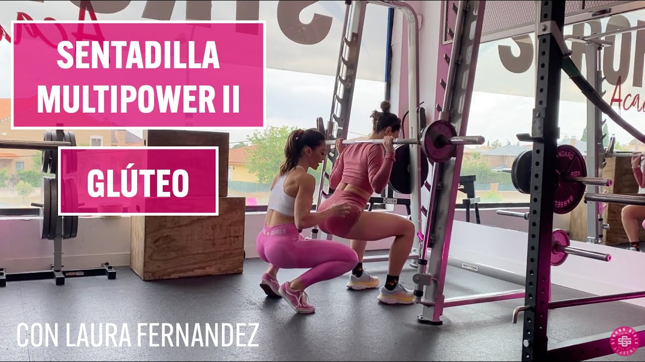 Sentadilla en Multipower II AKA Glúteo. - YouTube