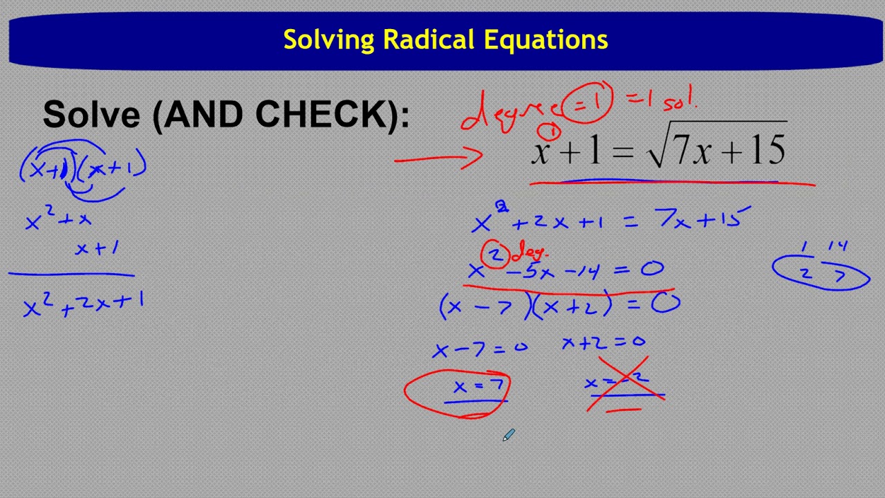 Solving Radiation Equations - YouTube