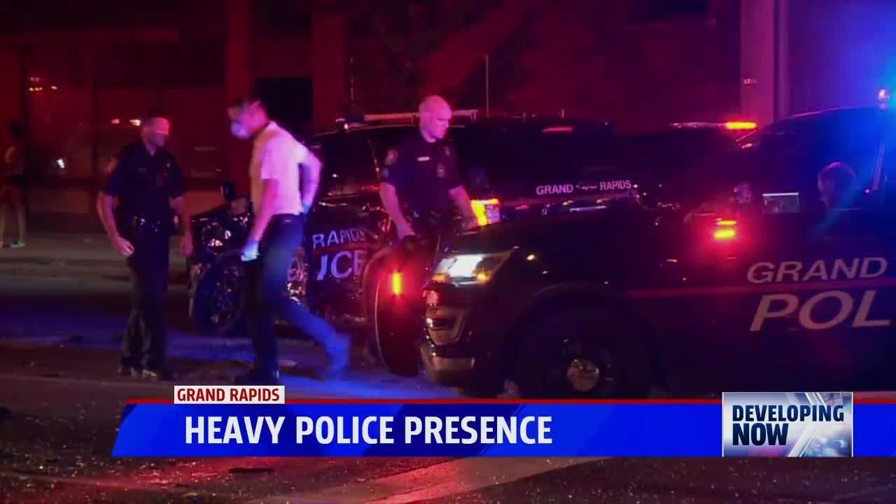 Heavy Police Presence - YouTube