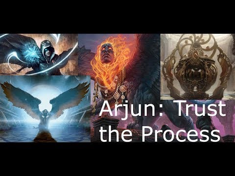 MTG EDH - Arjun, the Shifting Flame Trust the Process - Deck Tech - YouTube