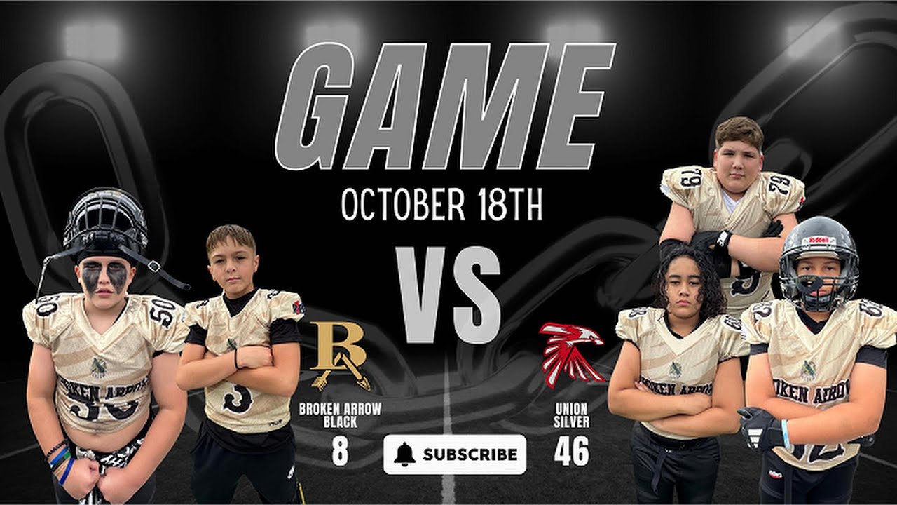 BA Black vs Union Silver Game Film #gamefilm #brokenarrow #union - YouTube