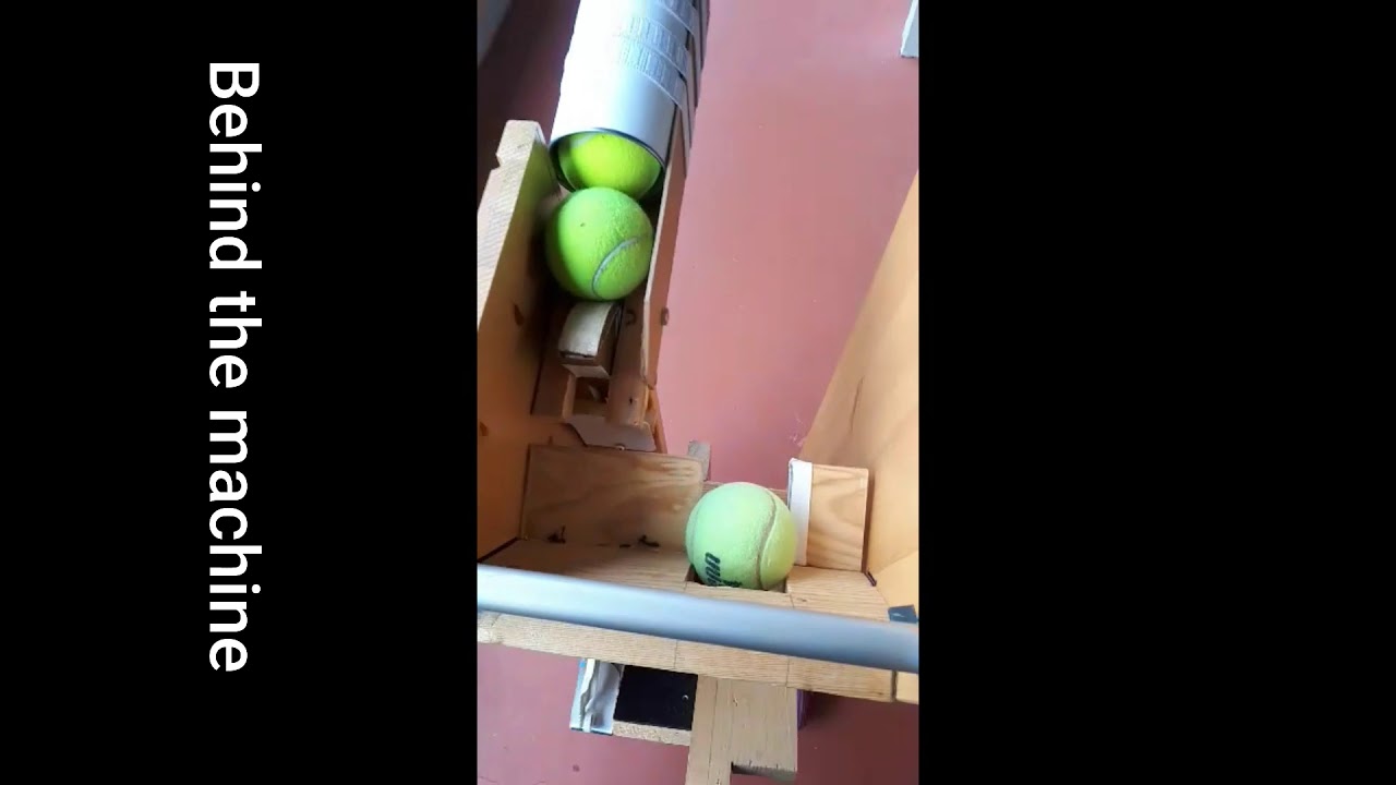 Tennis Ball Machine - YouTube