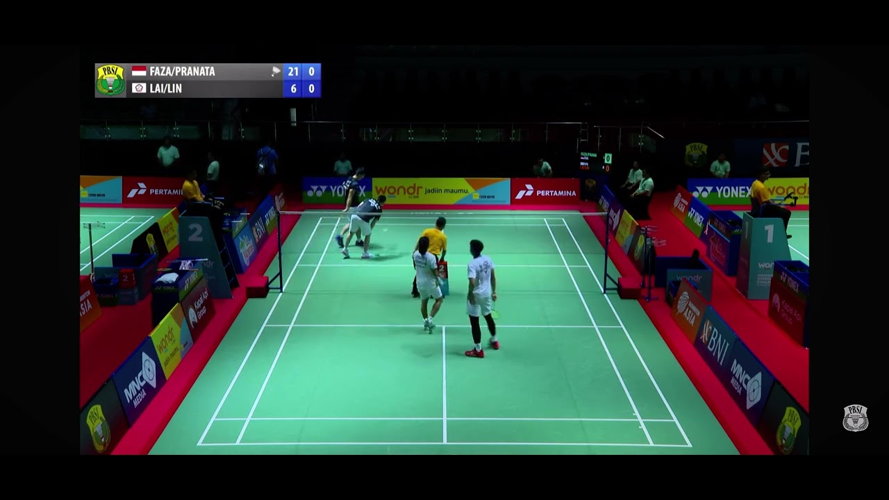 2024印尼國際挑戰賽混雙LAI Po Yu /LIN Xiao Min vs M FAZA [8] /Aisyah S P P - YouTube