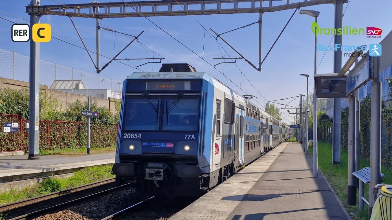 [RER C] Visite à bord d'une Z20500 IDFM Ex-RER D n°77A + Voyage # ...