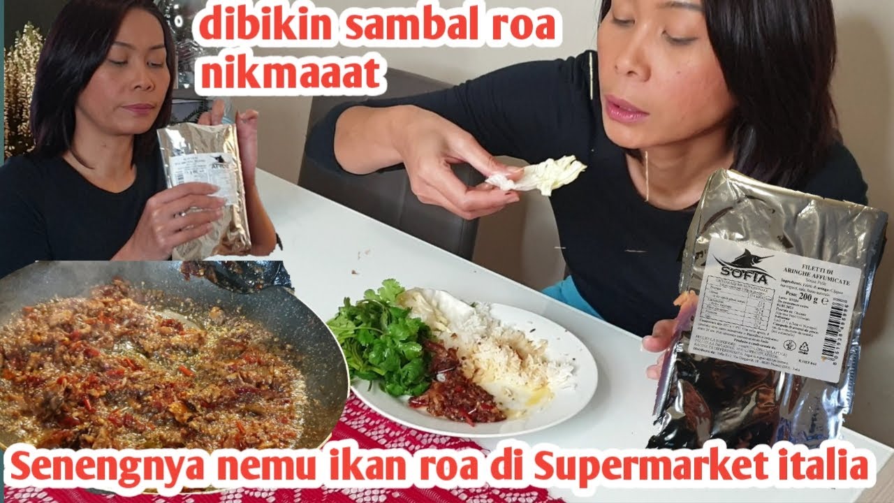 BIKIN SABAL IKAN ROA PAKE IKAN ASAP ITALIA NIKMAT LUAR BIASA | RESEP ...