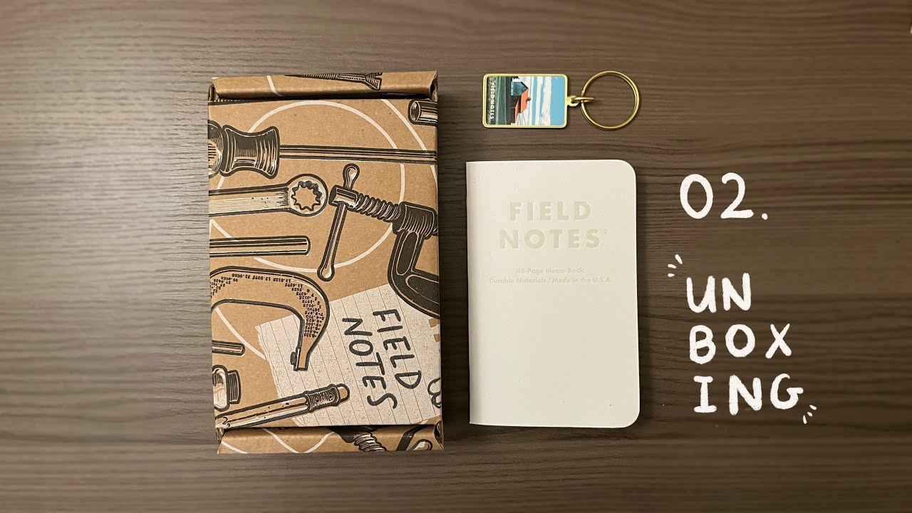 [field notes subscription] winter 2023 unboxing - YouTube
