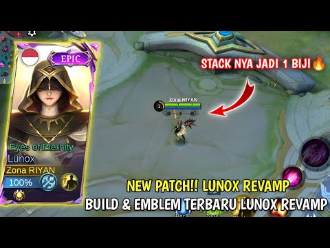 NEW PATCH!! LUNOX REVAMP‼️ NEW BUILD & EMBLEM LUNOX REVAMP 2023 ...
