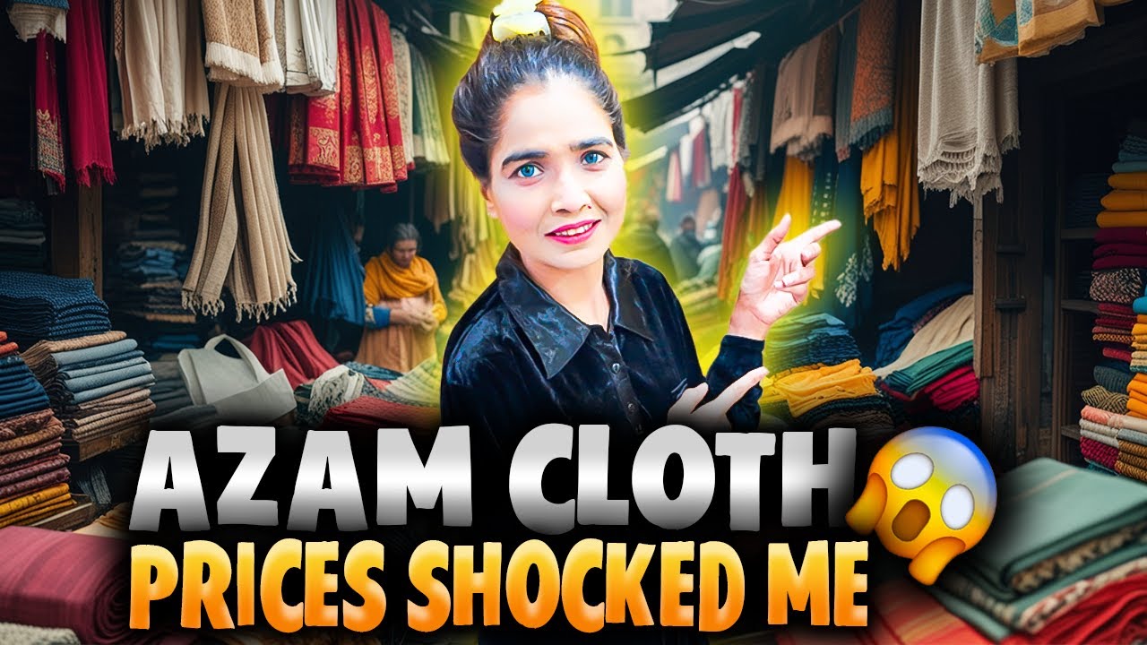 🇵🇰 Azam Cloth Market Lahore Pt2 | 4k Walking#rajabfamily #vellamunda# ...