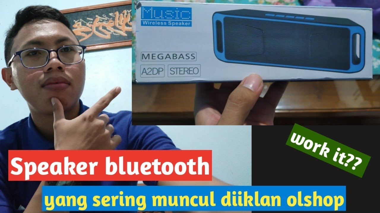 Unboxing dan test speaker bluetooth MEGA BASS A2DP setereo. - YouTube