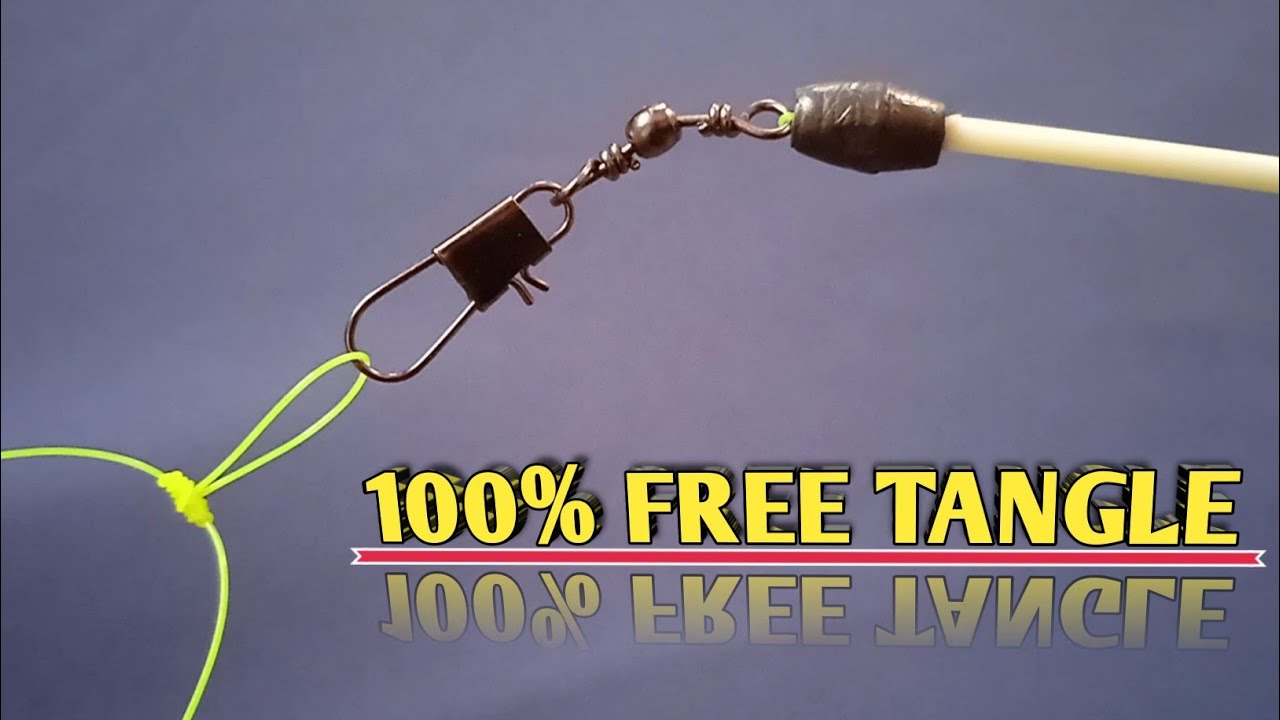 How To Tie No Tangle 3 Hook Fishing Line || Fishing Hack 2023 || Fish ...