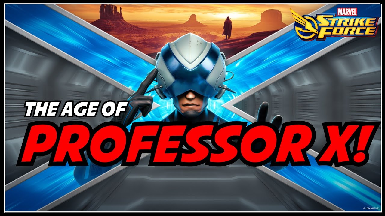 Professor X Announced! | Age Of X Starts Now! | Marvel Strike Force ...
