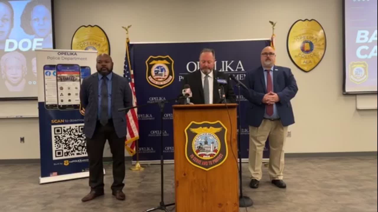 Opelika Jane Doe press conference - YouTube