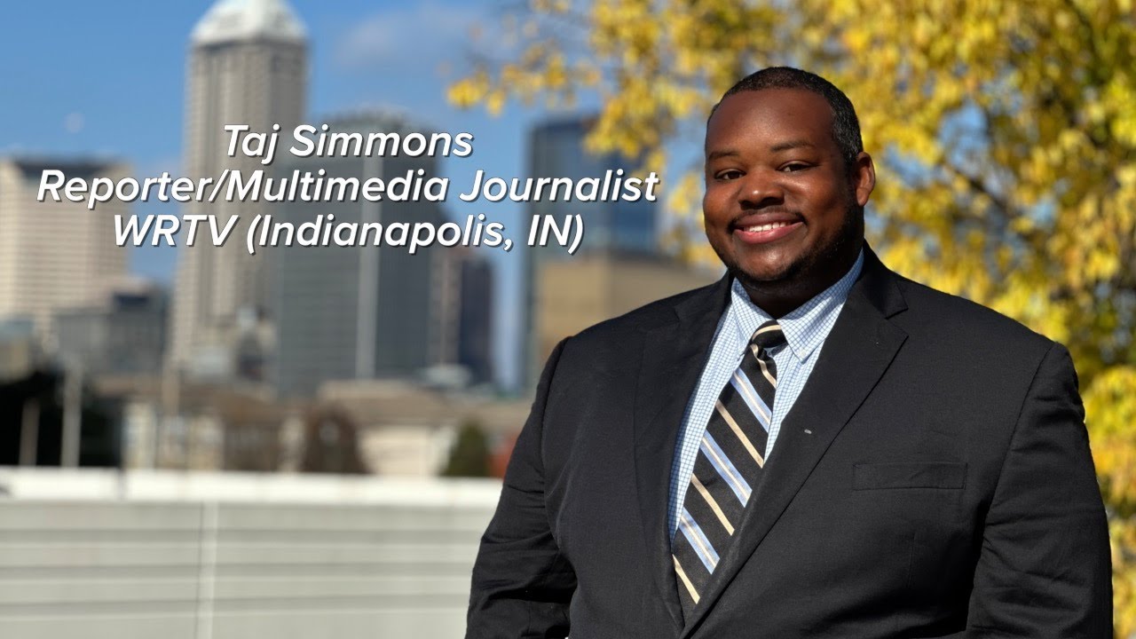 Taj Simmons WRTV Reporter/MMJ Demo Reel (November 2025) - YouTube