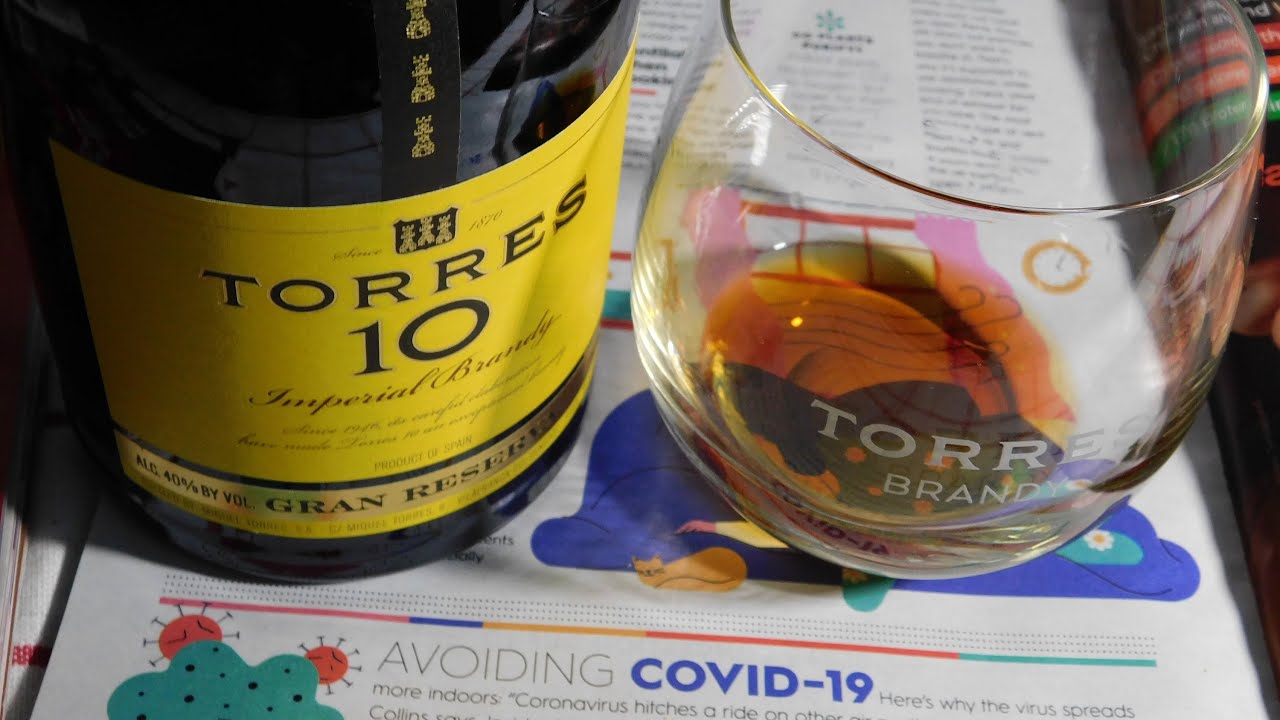 Torres 10 Imperial Brandy,Wine Grape Spanish Brandy,Gran Reserva Brandy ...