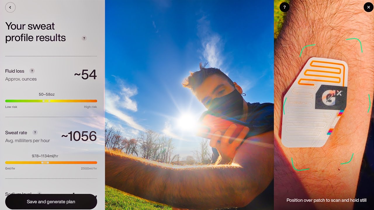 Gatorade's Gx Sweat Patch: Wearable Hydration Analysis! - YouTube