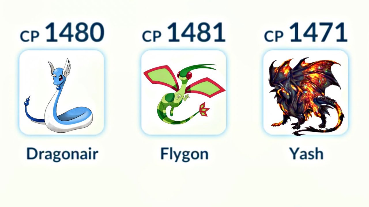 Dragon only Challenge in Pokemon Go - YouTube