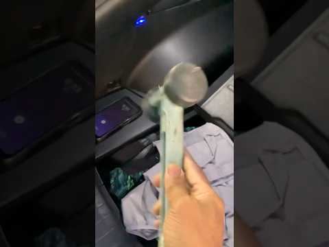 Trying out if smashing things when annoyed by it will really make one ...