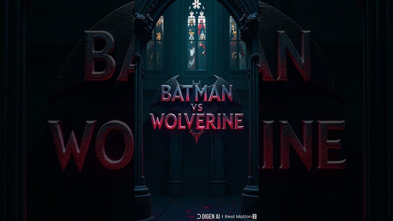 Batman vs. Wolverine : A war between DC and Marvel - YouTube