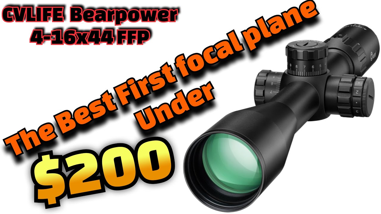 CVLIFE Bearpower 4-16X44 FFP MOA - YouTube