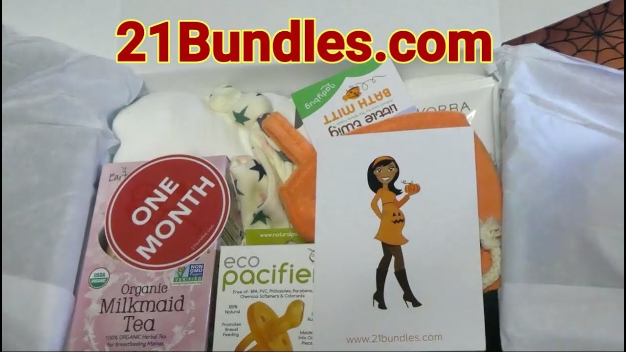 One Month Bundle Box from 21 Bundles- Gift service for Expecting Moms ...