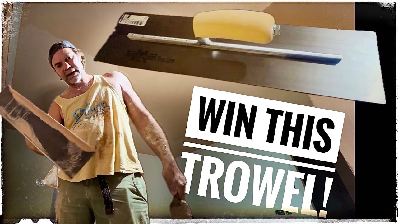COMPETITION give away to win a 20x5 inch professional plastering trowel ...