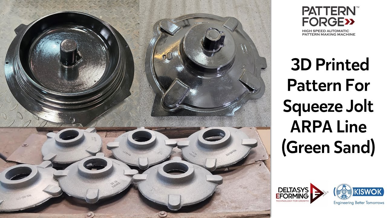 PATTERN FORGE | 3D Printed Pattern for Squeeze Jolt ARPA Line | Railway ...