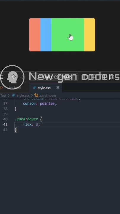 CSS Hover Effects with Newgencoders #coding #codingmastery #codemastery - YouTube