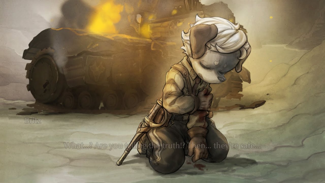 Fuga Melodies of Steel Chapter 11 Boss fight part/ Britz family saved ...