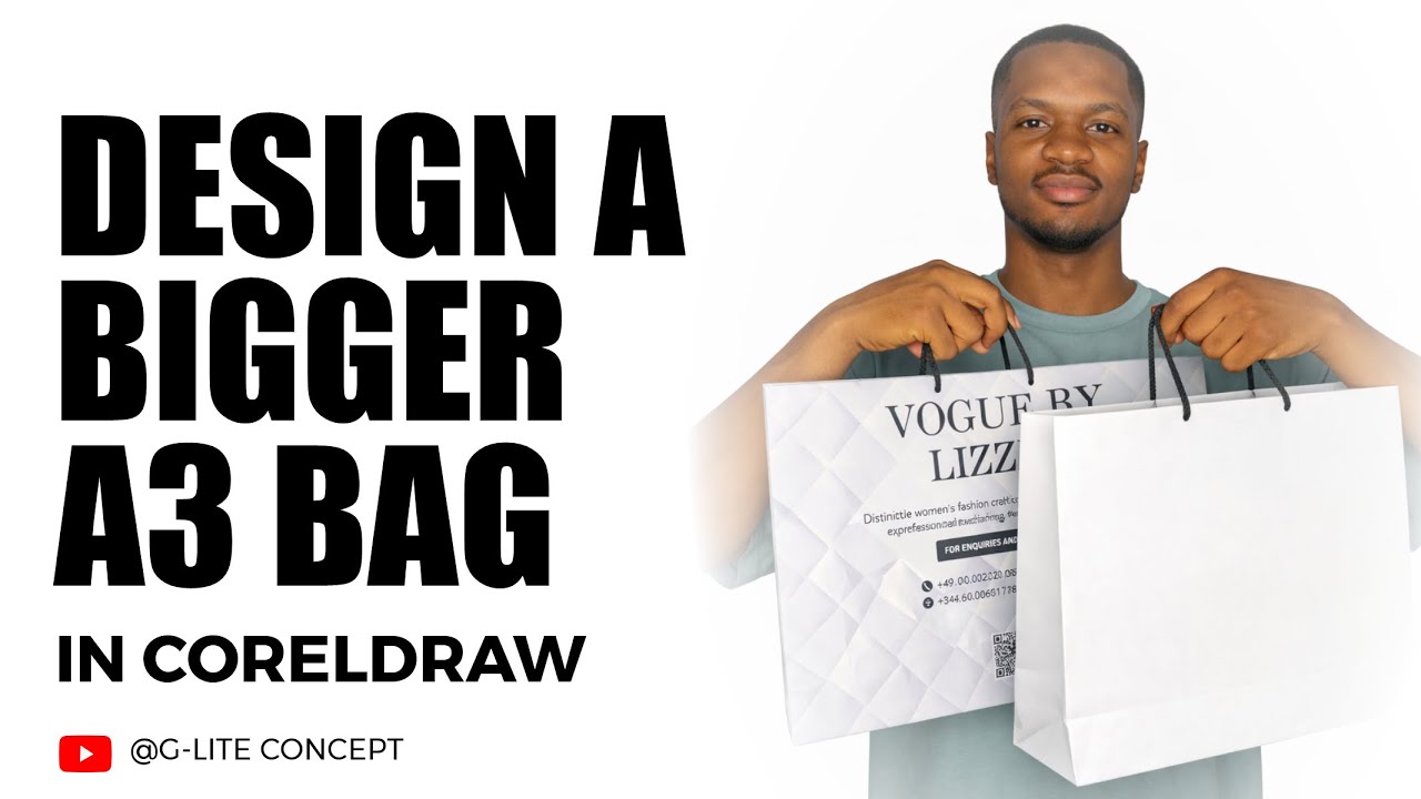 How to Set Paper Size & Design a Bigger A3 Paper Bag (Step-by-Step ...