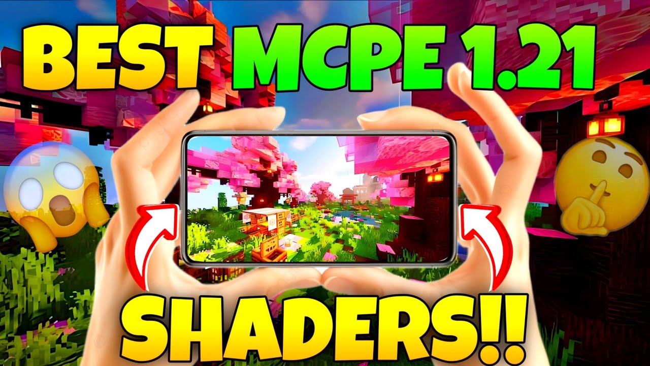 Top 3 MOST EPIC Shaders for Minecraft PE 1.21!! (Don't miss🤯) - YouTube