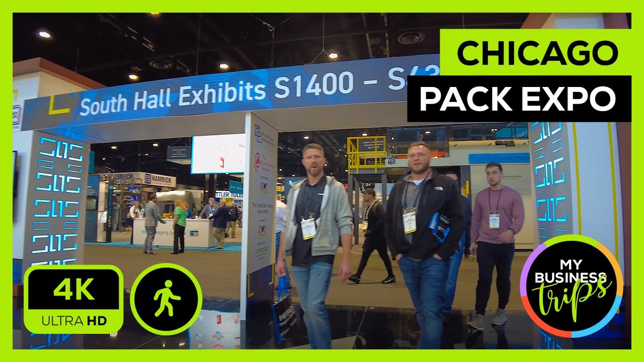 Pack Expo Chicago Walk 4K 2022 - YouTube